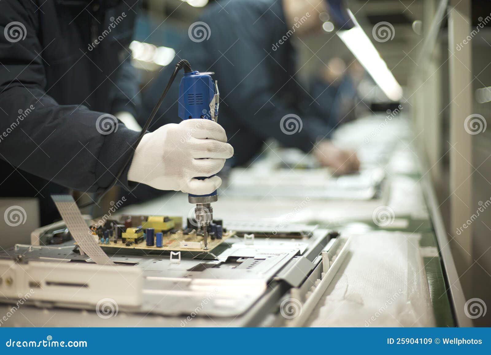 Production line stock image. Image of occupation, production - 25904109