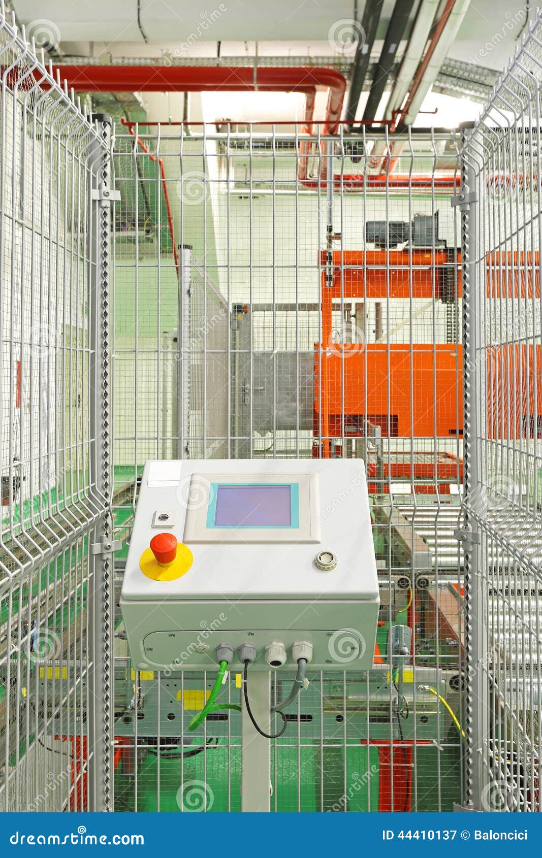 Production line control stock image. Image of industry - 44410137