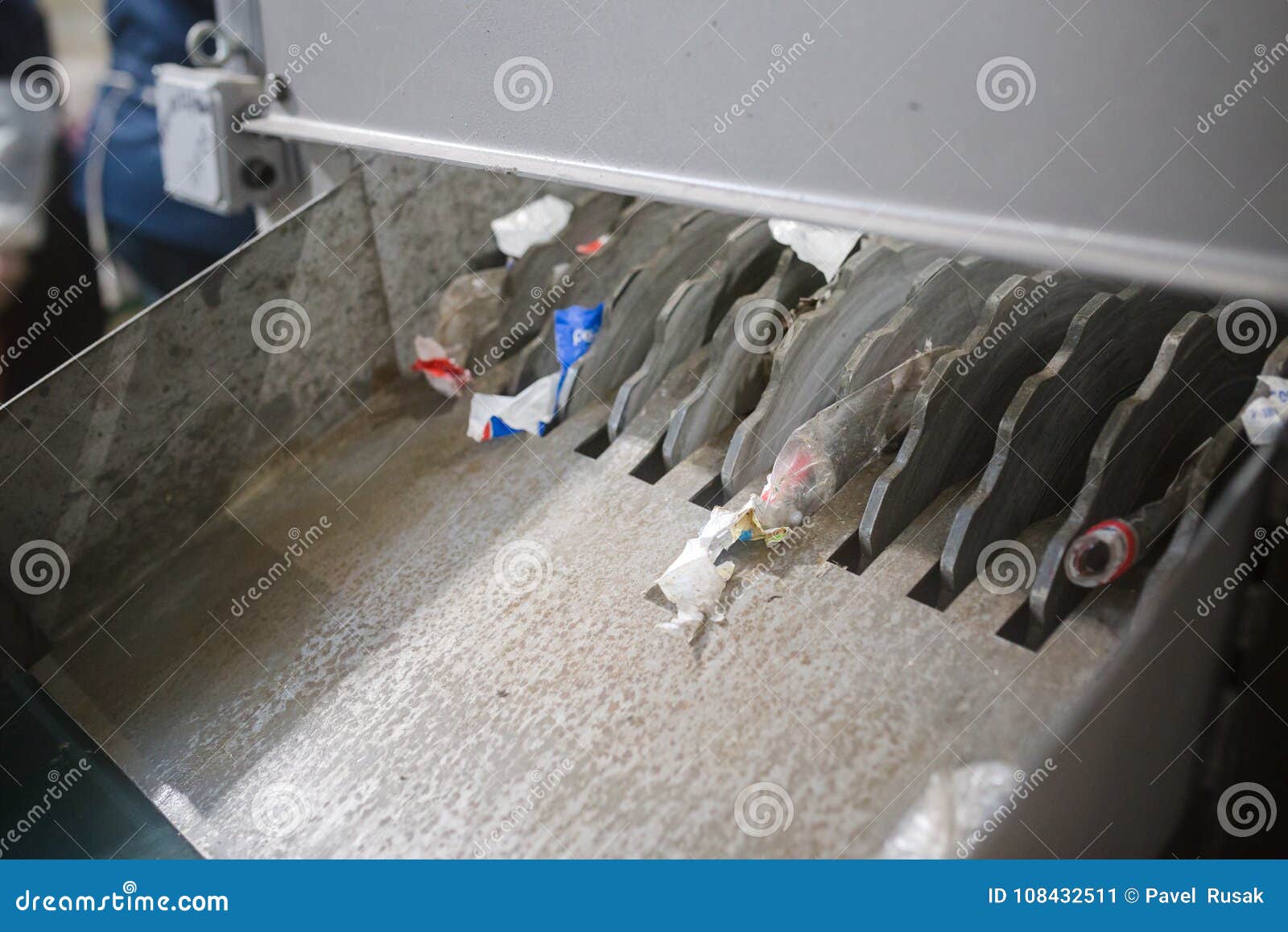 Production Line for the Processing of Plastic Waste in the Factory ...
