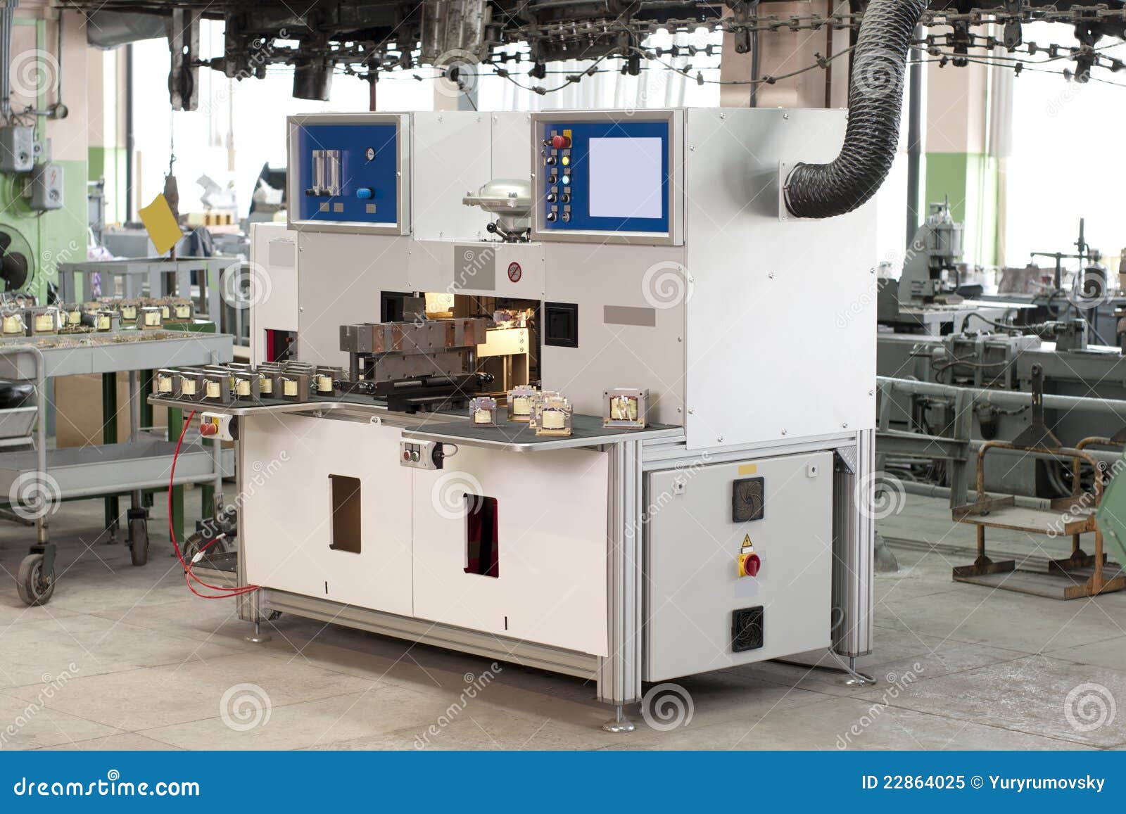 Production machine stock image. Image of cutting, engine - 22864025