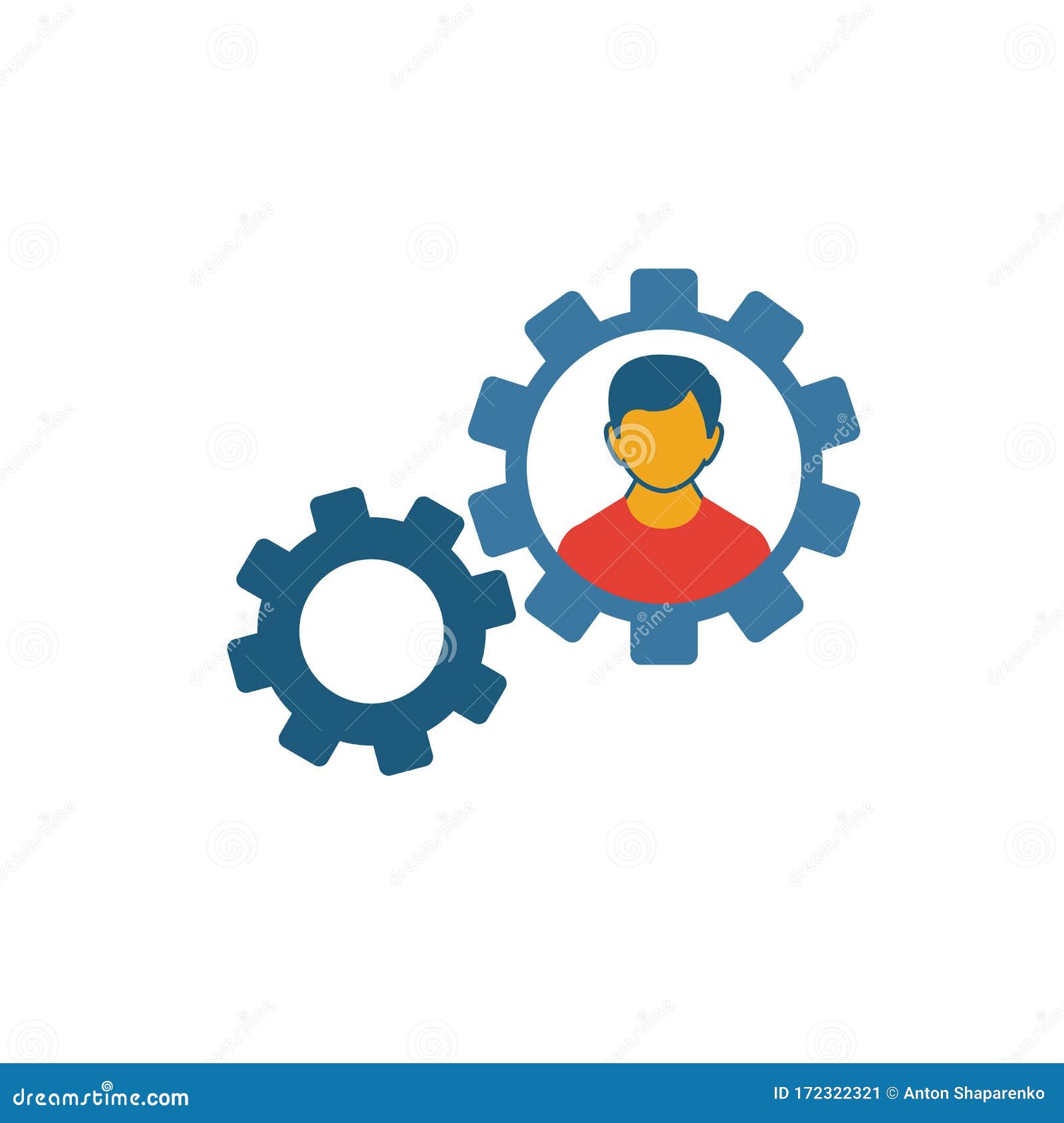 Production Manager Icon. Simple Element from Startup Icons Collection ...