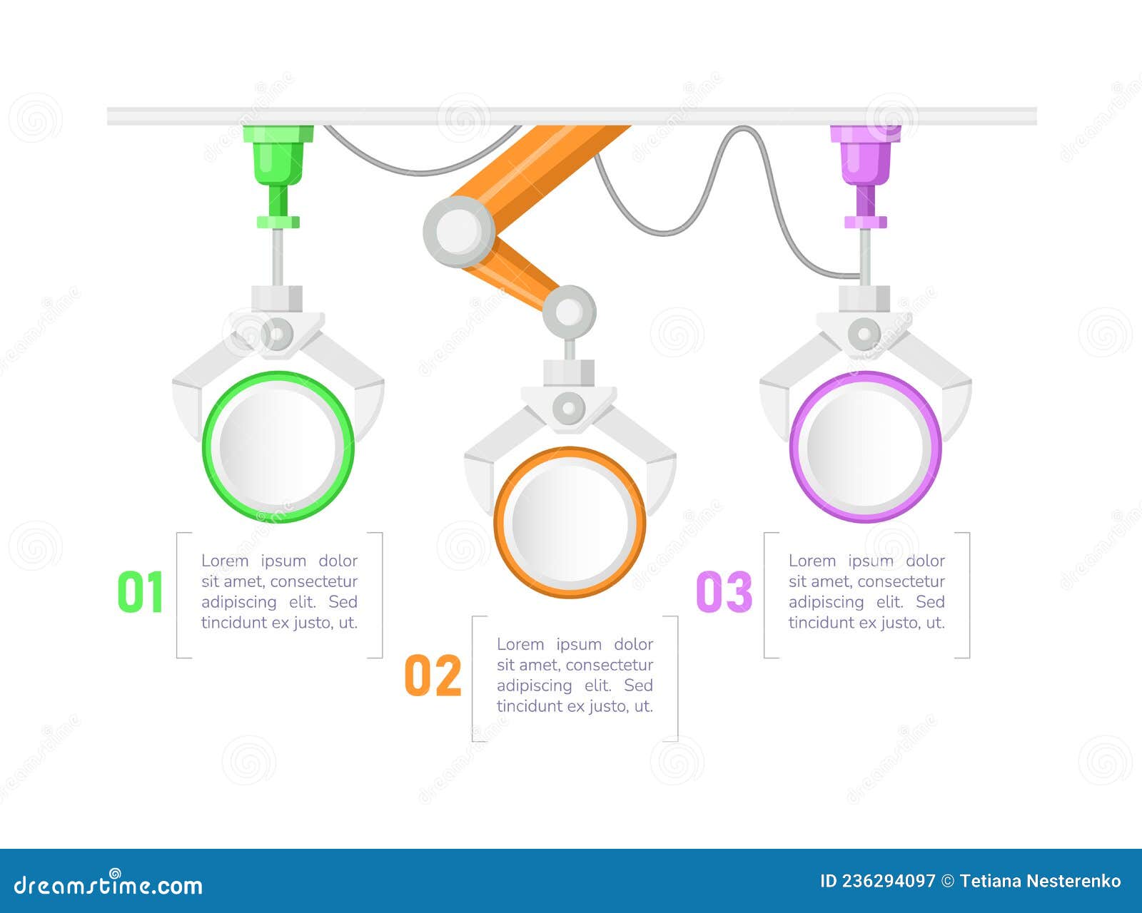 Production Methods Innovation Infographic Chart Design Template Stock ...