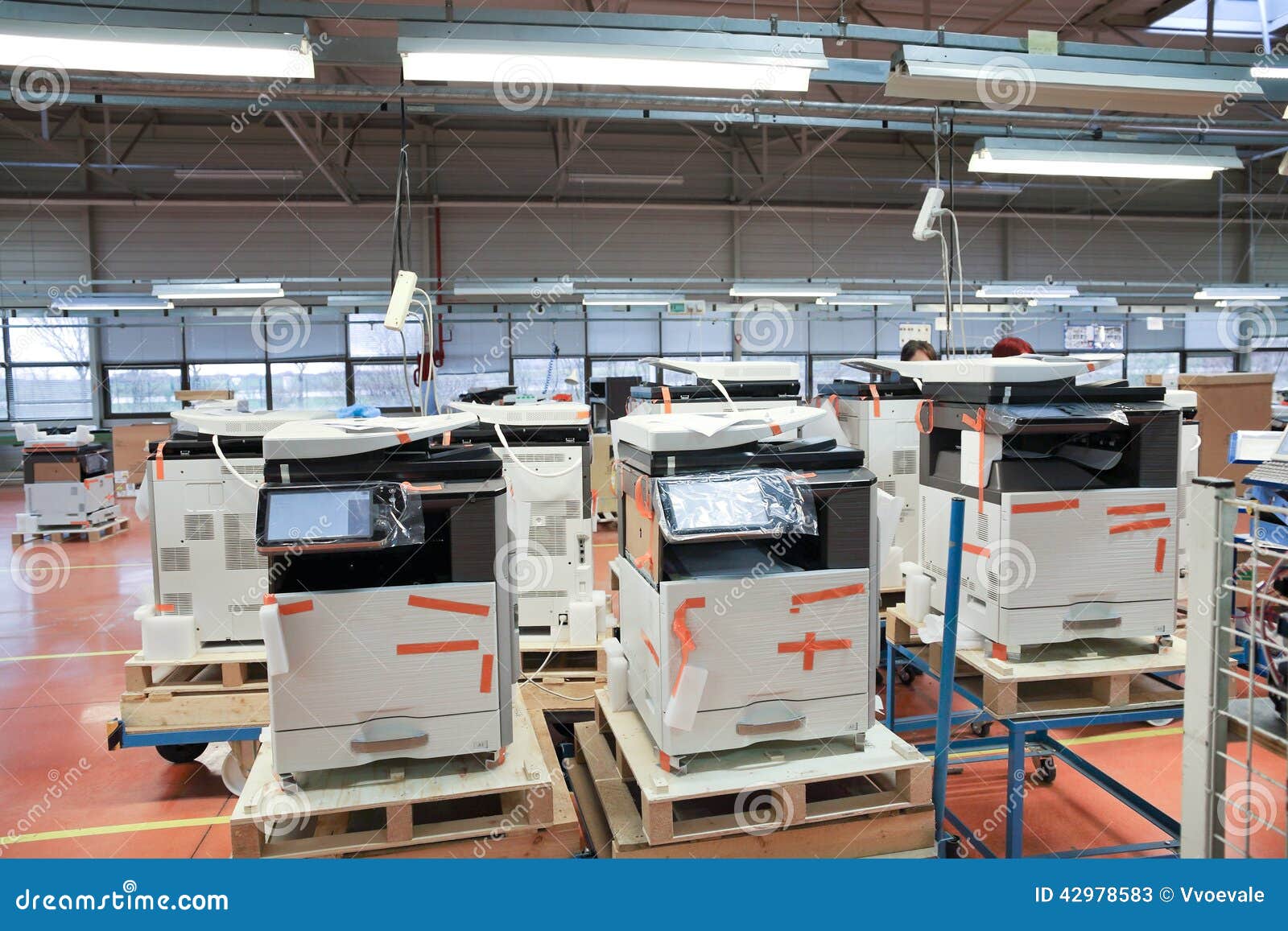 Production of Office Devices Stock Image - Image of office, parts: 42978583