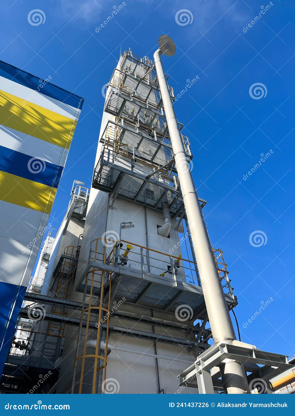 Production Of Oxygen And Nitrogen From The Air. Appearance Of The ...