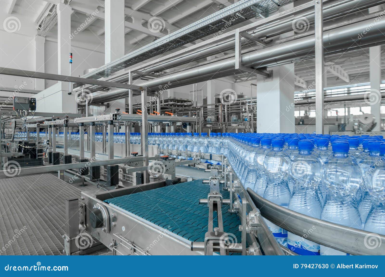 For the Production of Plastic Bottles Factory Stock Photo - Image of ...