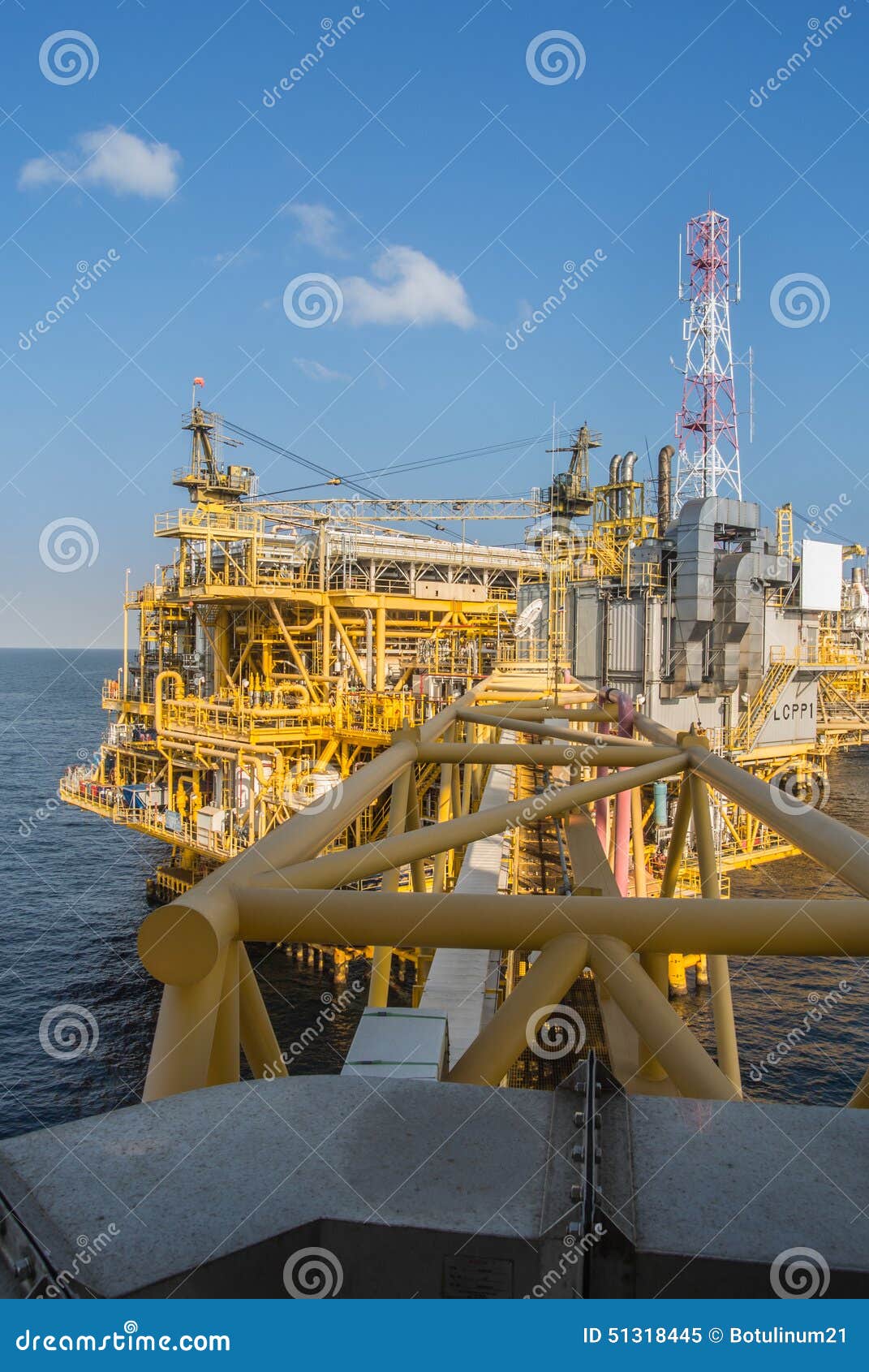 Production platform stock image. Image of machine, industrial - 51318445