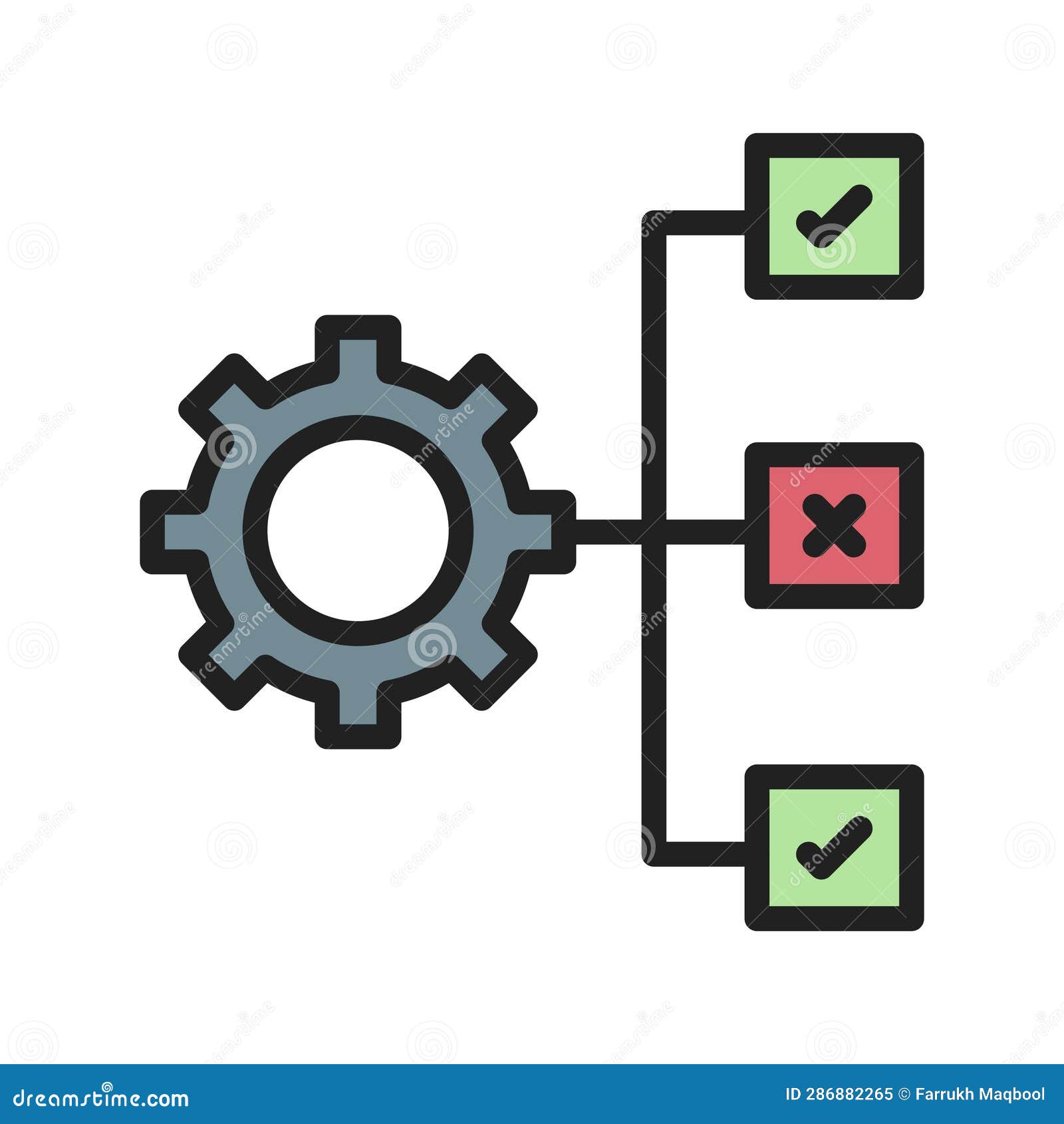 Production Priorities Icon Image. Stock Vector - Illustration of ...