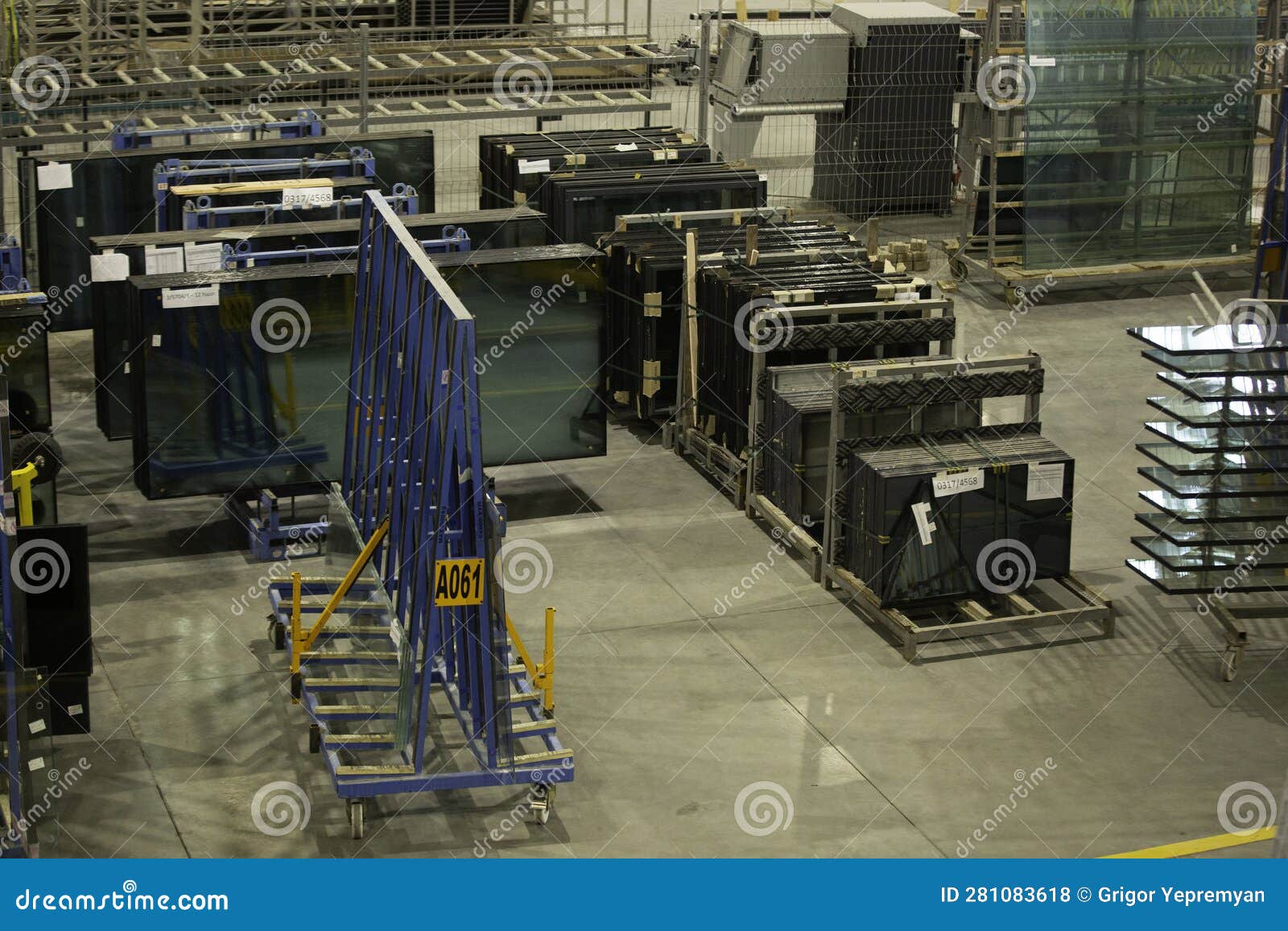 Production of Pvc Windows, Ready-made Double-glazed Windows for ...