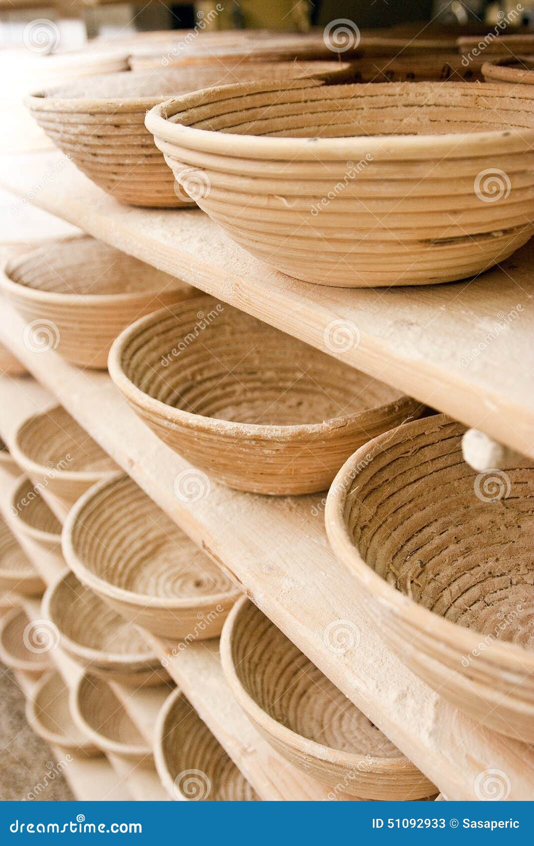 Production Rack of Bakery Trays Stock Image - Image of rack, shop: 51092933