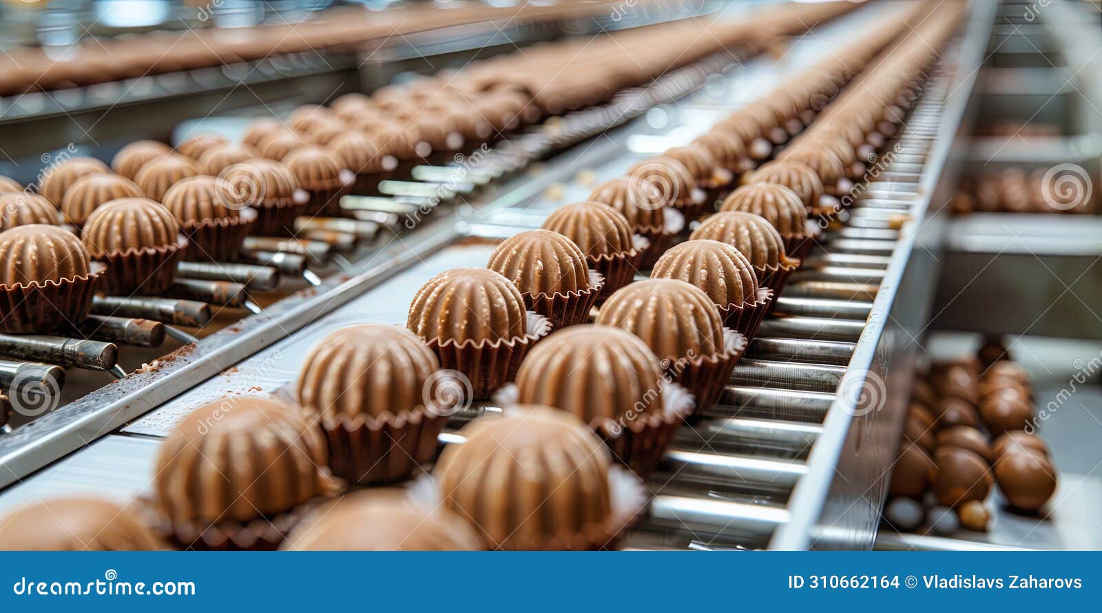 In the Production Site, Workers are Engaged in the Assembly and ...