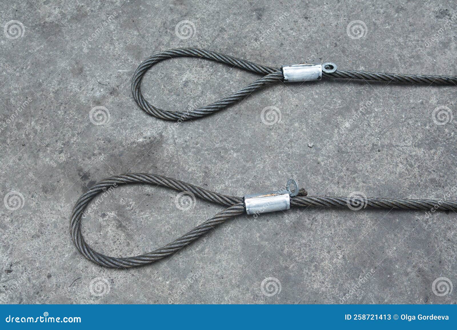 Production of Steel Sling by Crimping Method Editorial Stock Photo ...