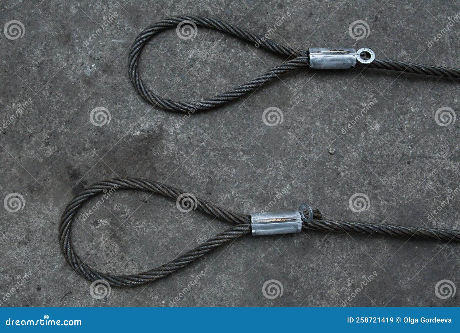 Production of Steel Sling by Crimping Method Editorial Stock Image ...