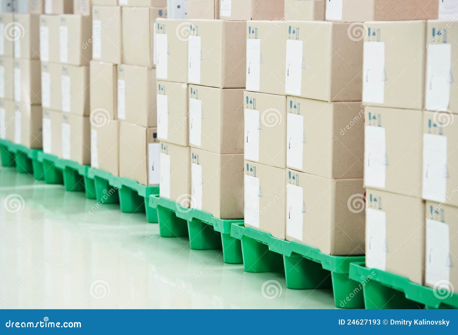 Production store warehouse stock image. Image of carton - 24627193