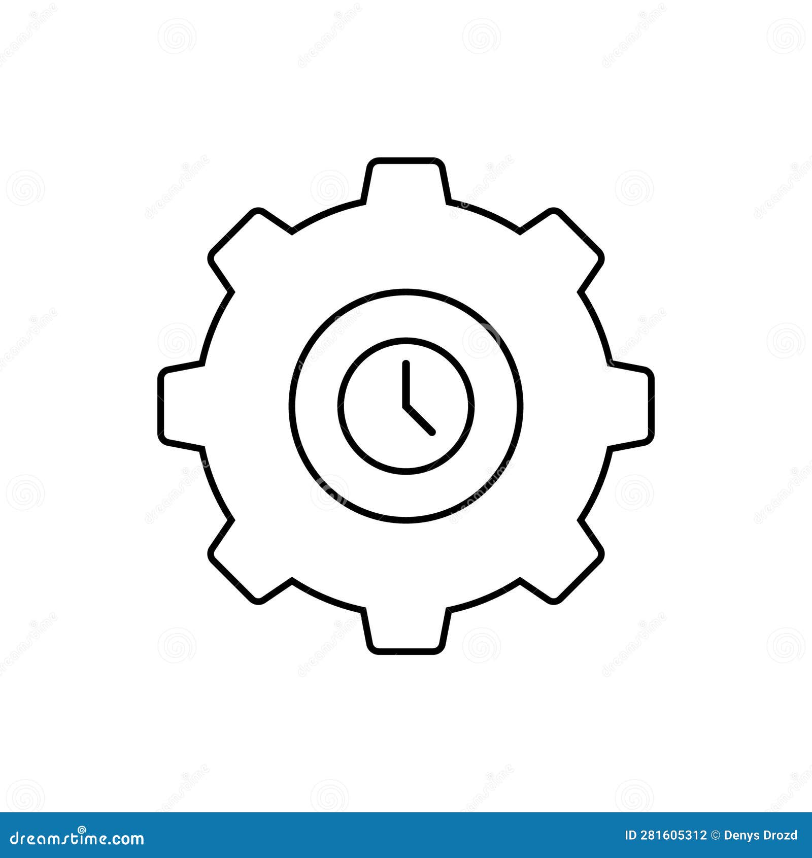 Production Vector Icon. Efficiency Illustration Sign. Operational ...
