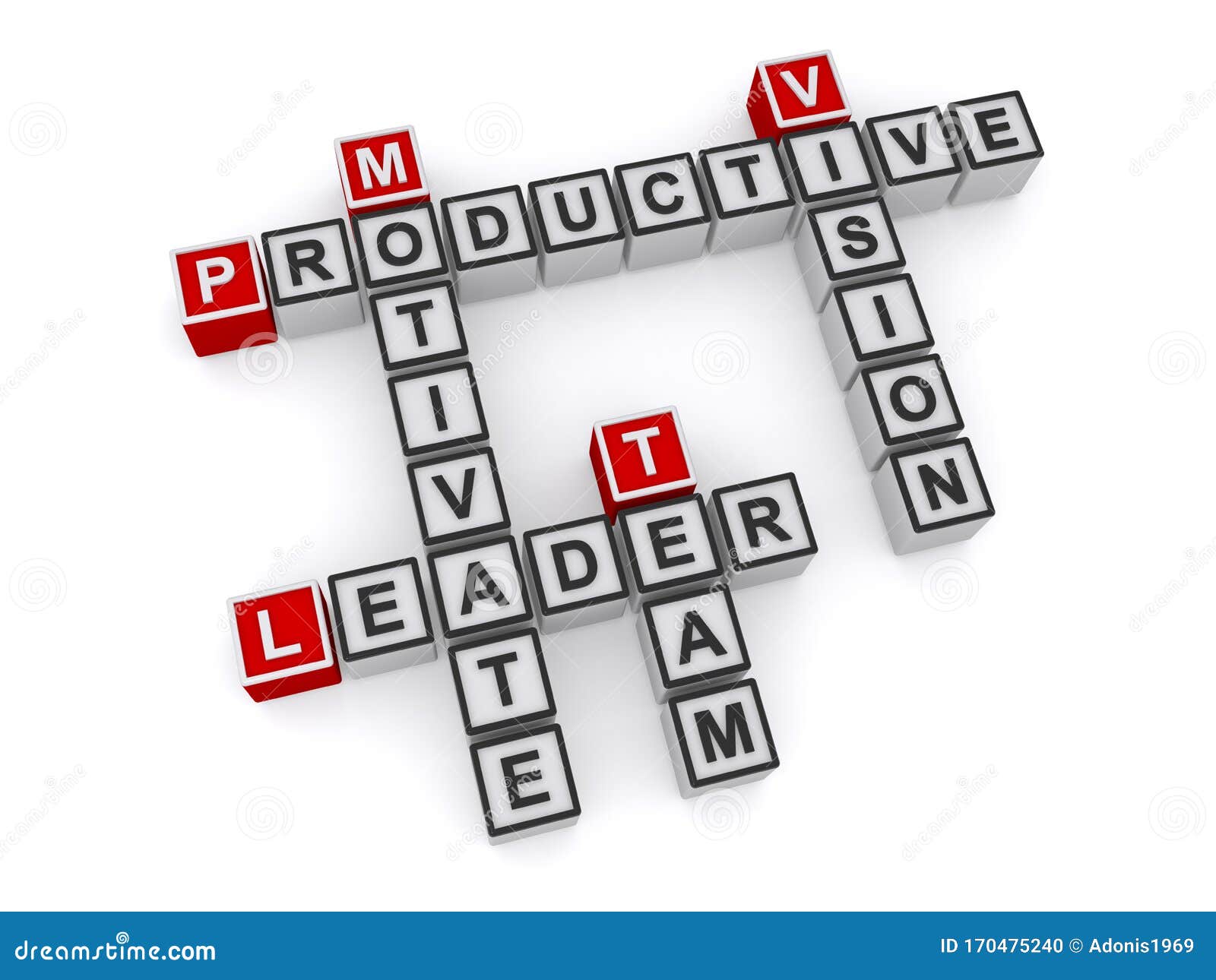 Leader And Team Of Employees Rowing In Boat Toward Corporate Goal ...