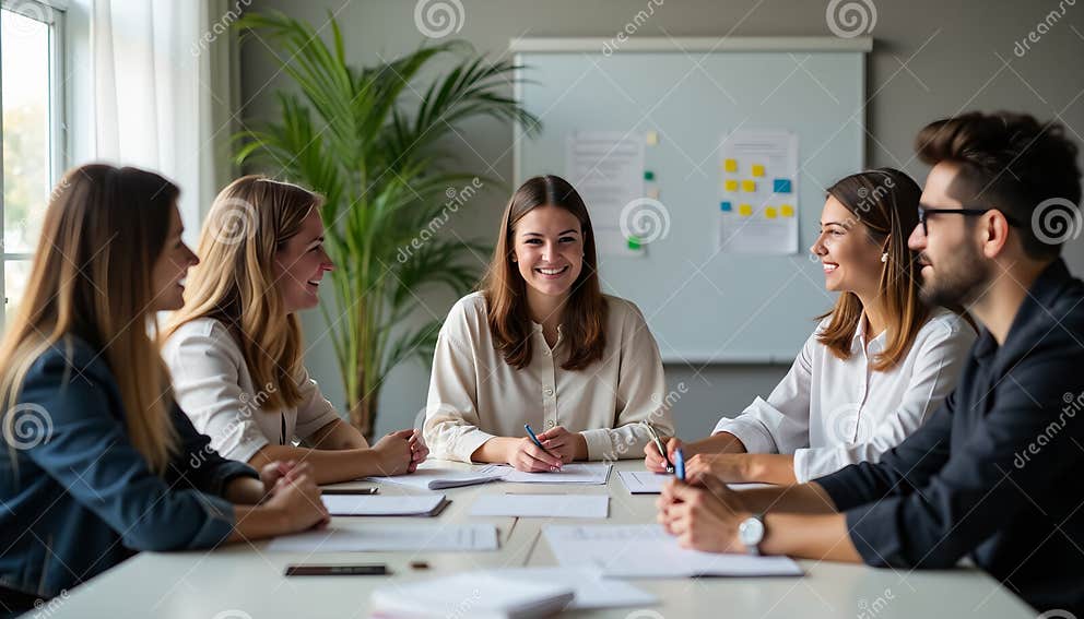 Productive Team Meeting: Collaboration and Note-Taking Stock ...