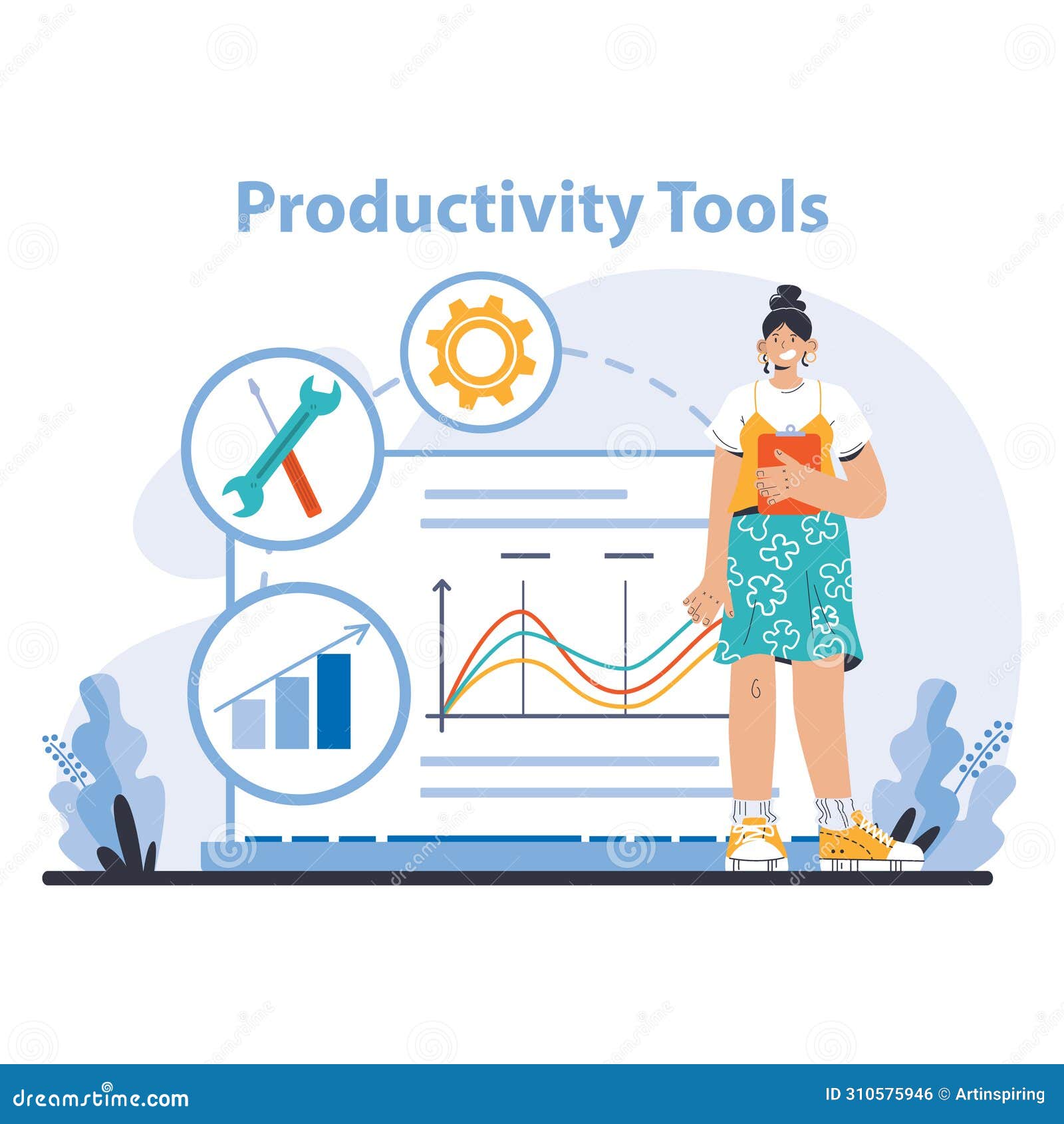 Analytical Instruments Line Icons Collection. Spectrometry ...
