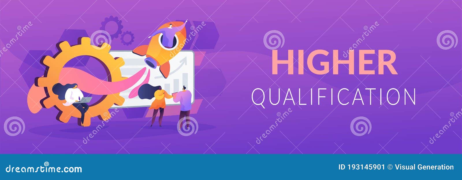 Productivity Concept Banner Header Stock Vector - Illustration of copy ...