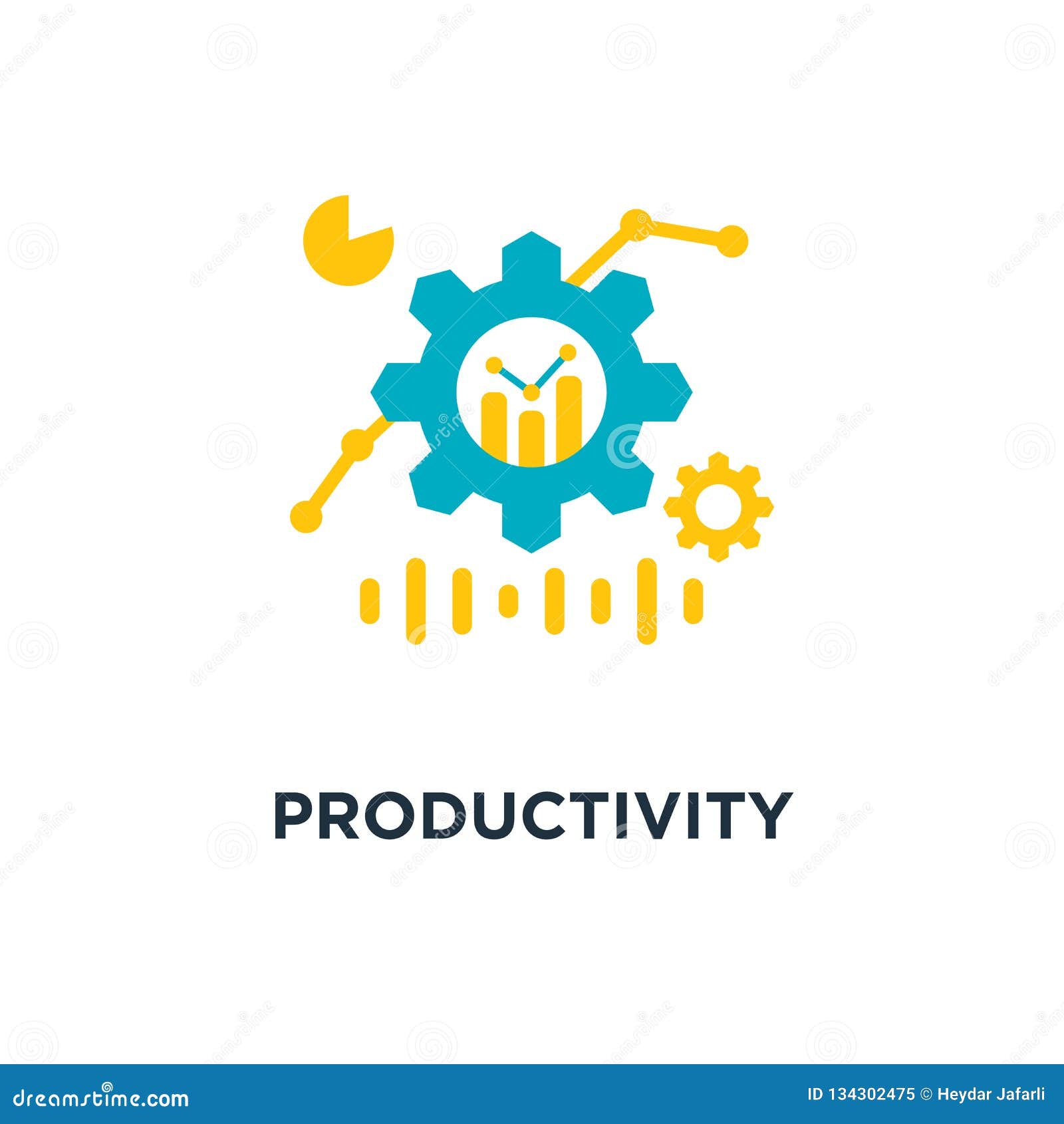 Productivity Icon Vector Isolated On White Background, Logo Concept Of ... Productivity Icon Vector Isolated On White Background, Logo Concept Of ...