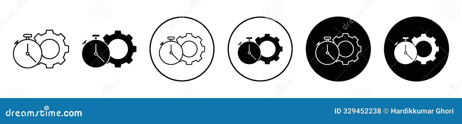 Productivity Icon Vector Isolated On White Background, Logo Concept Of ...