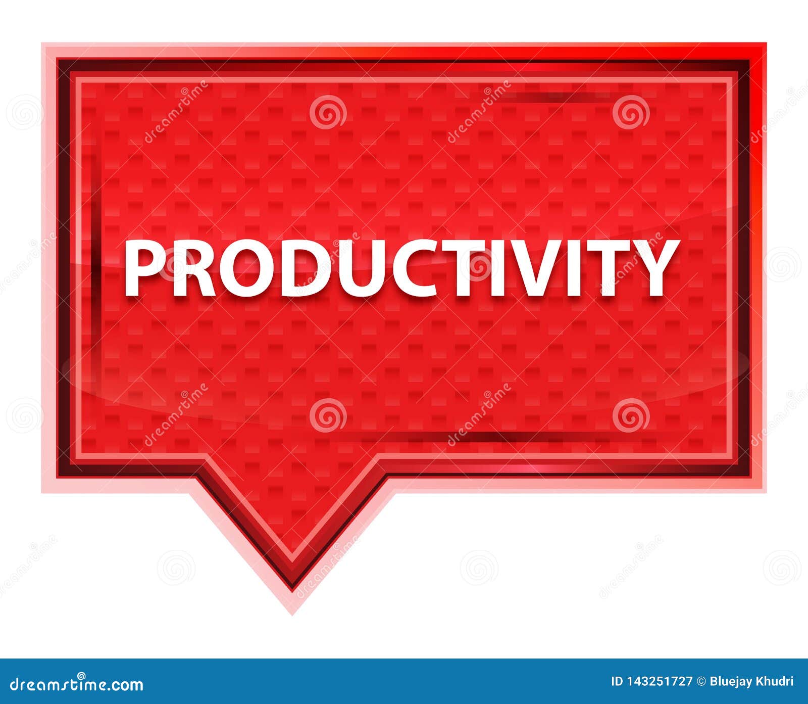 Productivity Misty Rose Pink Banner Button Stock Illustration ...