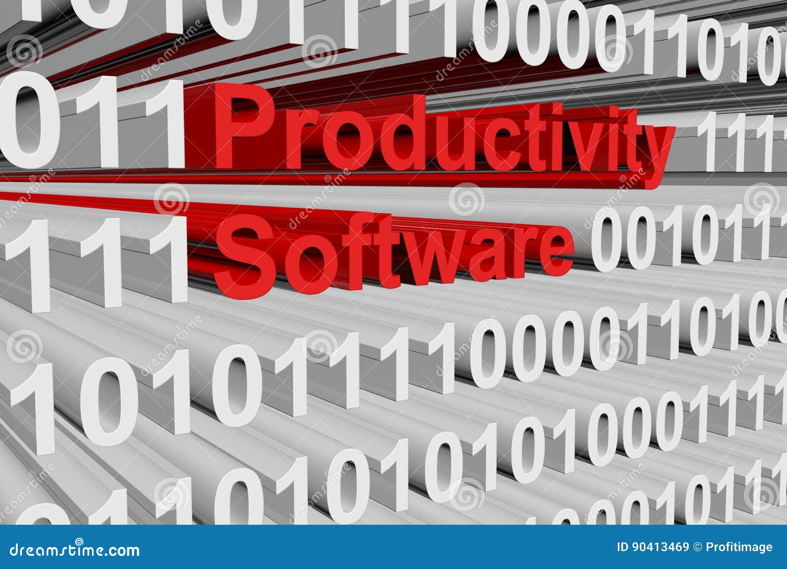 Productivity software stock illustration. Illustration of data - 90413469