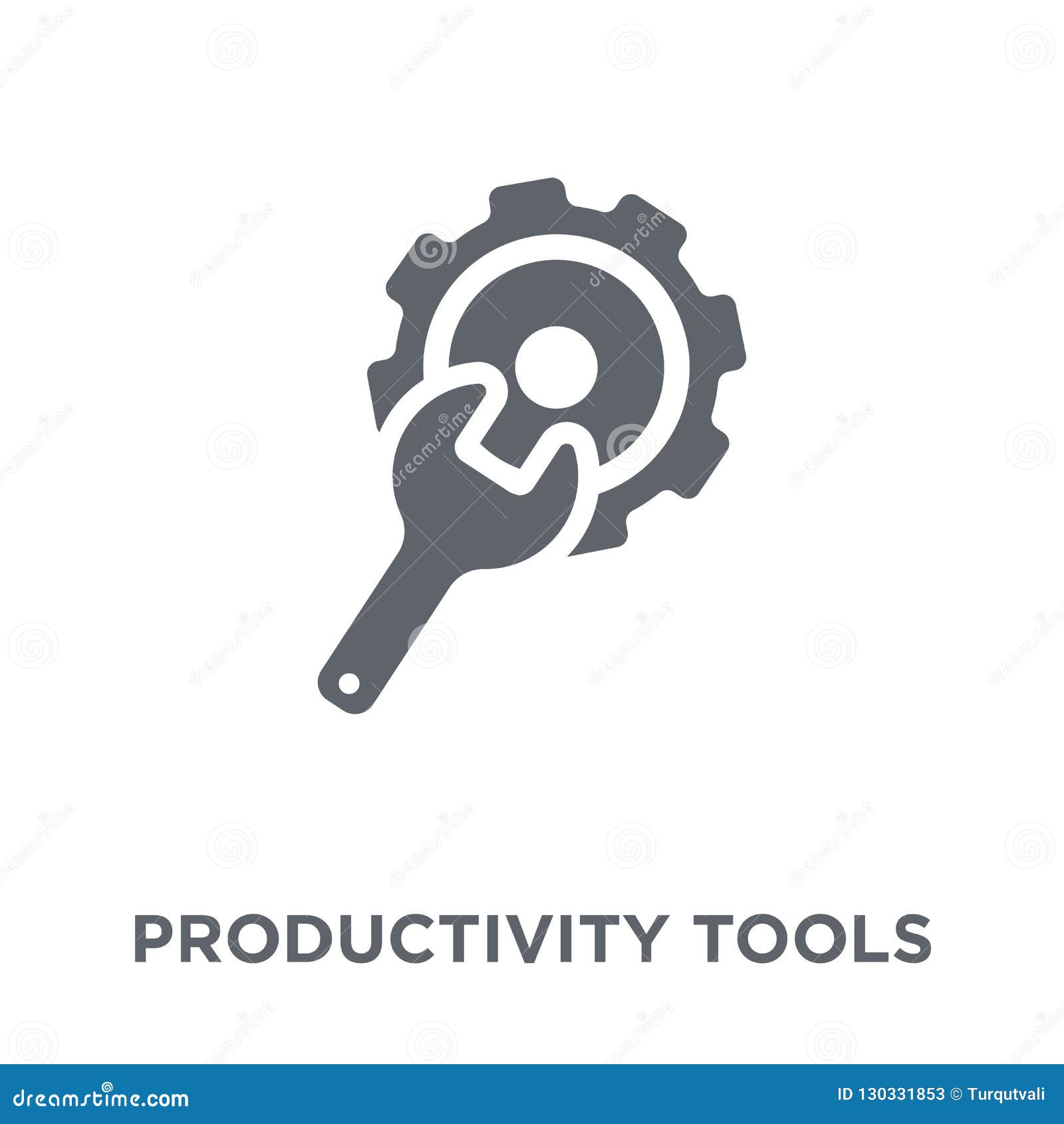 Productivity Tools Icon from Productivity Collection. Stock Vector ...