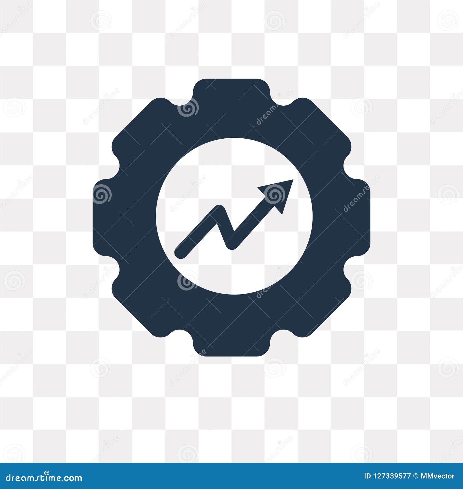 Productivity Vector Icon Isolated on Transparent Background, Pro Stock ...