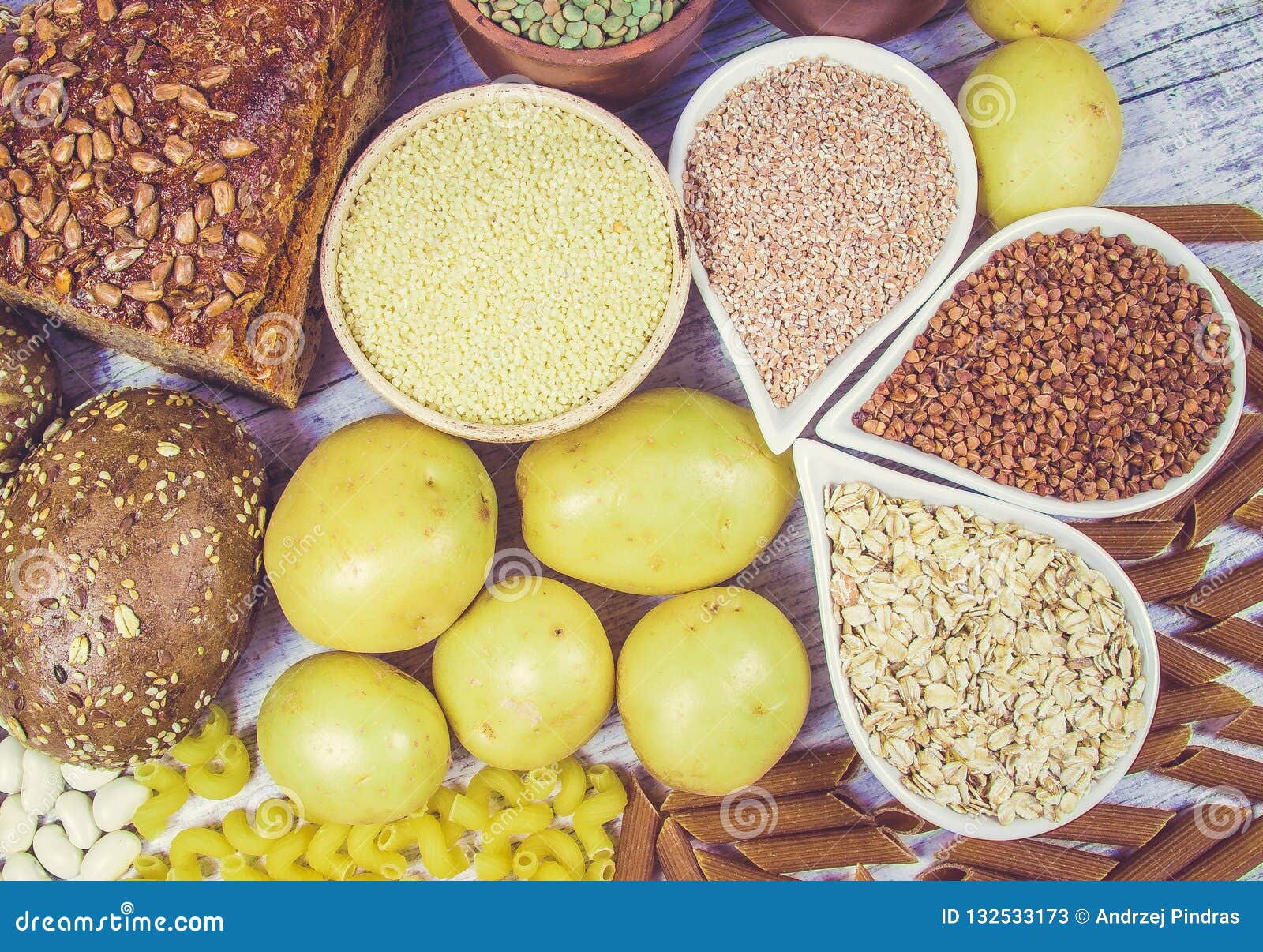 Carbohydrates - a Basic Source of Energy for the Human Body Stock Image ...