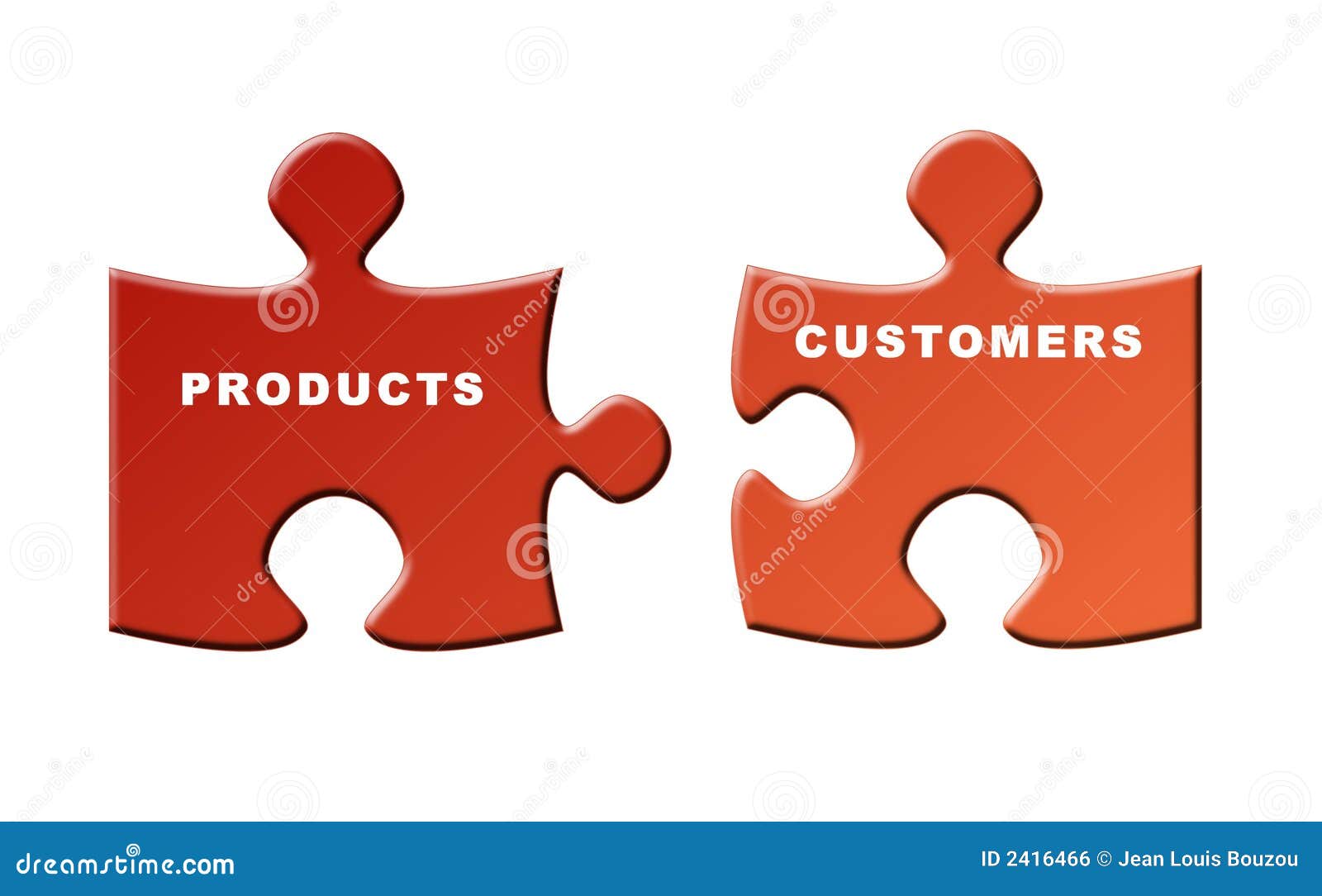 Products and customers stock illustration. Illustration of business ...