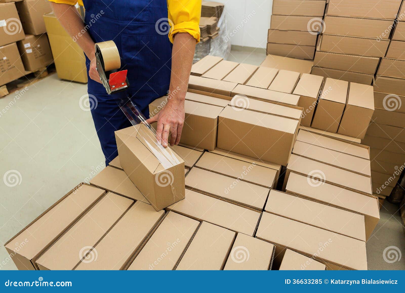 Products packing stock image. Image of blue, order, customer - 36633285