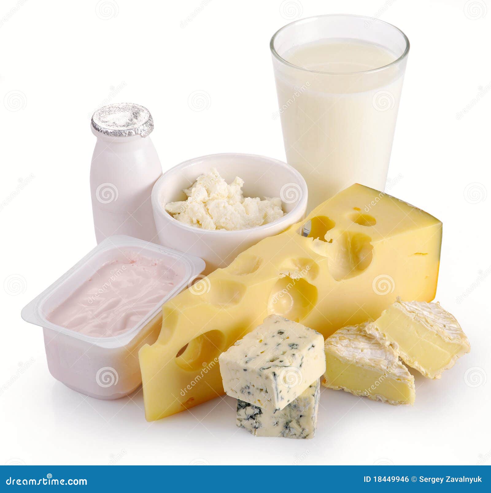 Produits laitiers photo stock. Image of jaune, fromage - 18449946