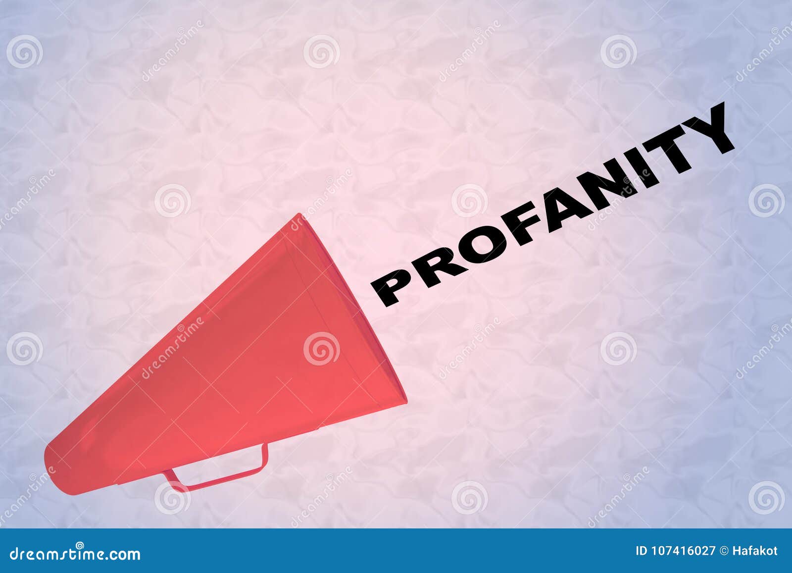 PROFANIDADE - Conceito Ofensivo Ilustração Stock - Ilustração de ...