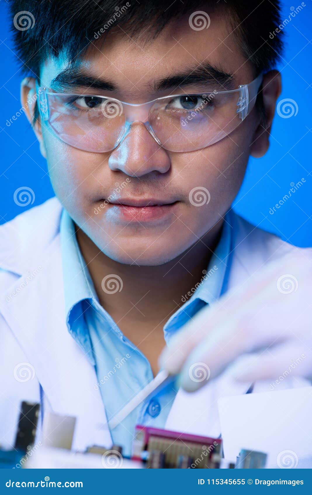 Profesional Electronic Engineer Stock Image - Image of asian, look ...