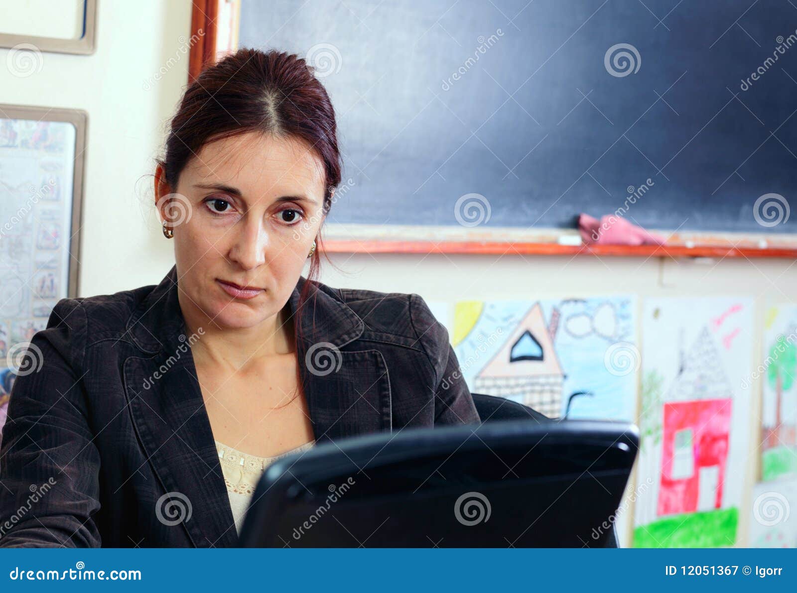 Professeur image stock. Image du métier, moderne, adulte - 12051367