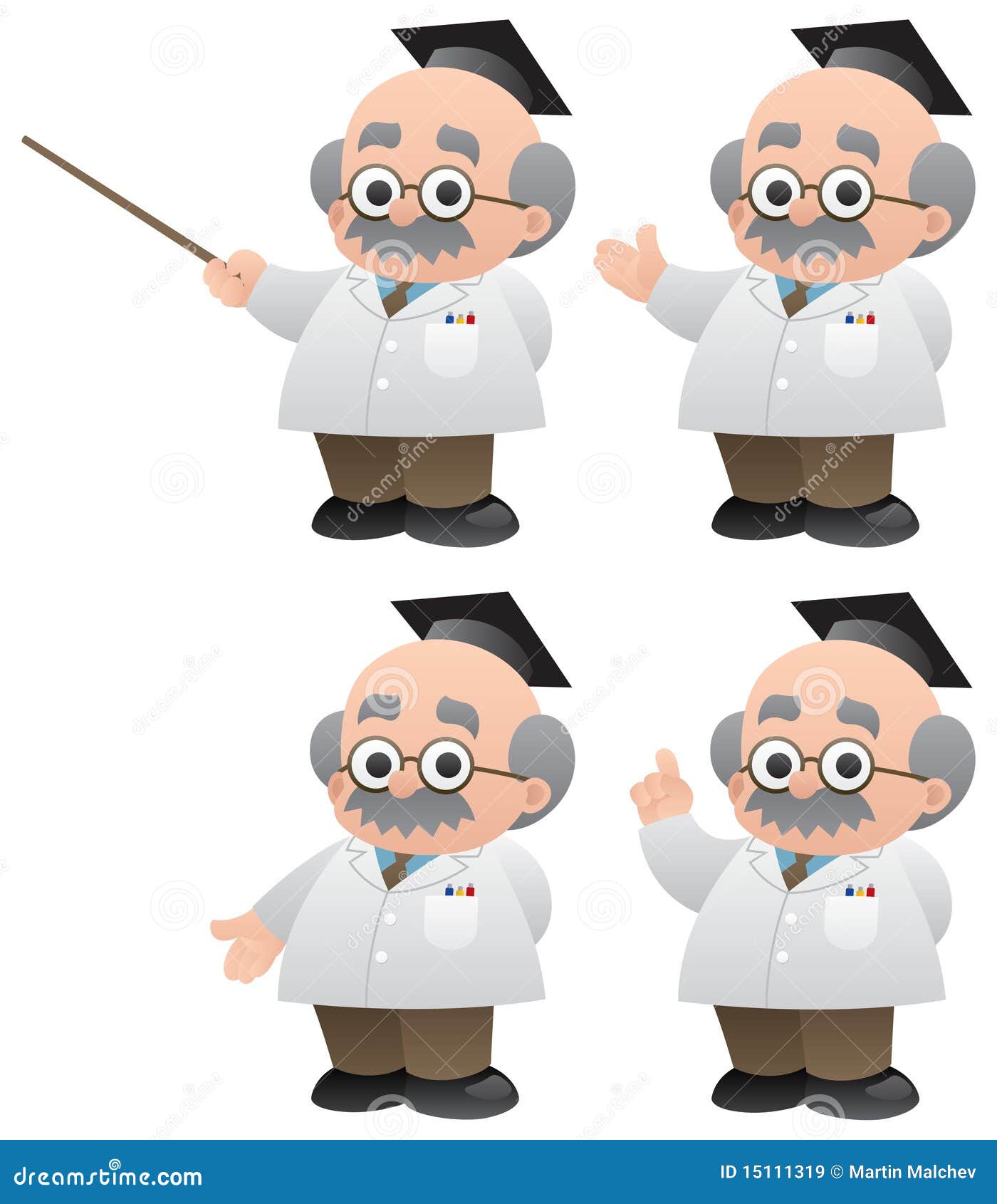 Professeur illustration de vecteur. Illustration du aide - 15111319