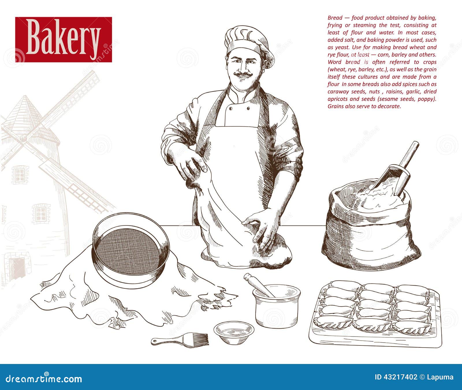 Baker Prepares Stock Illustrations – 109 Baker Prepares Stock ...
