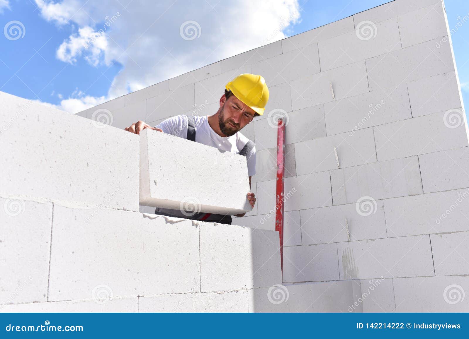 Profession Construction Worker - Work on a Building Site Construction ...