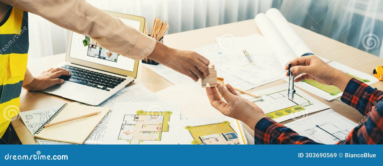 Profession Engineer and Architect Collaborate on Eco House Project ...