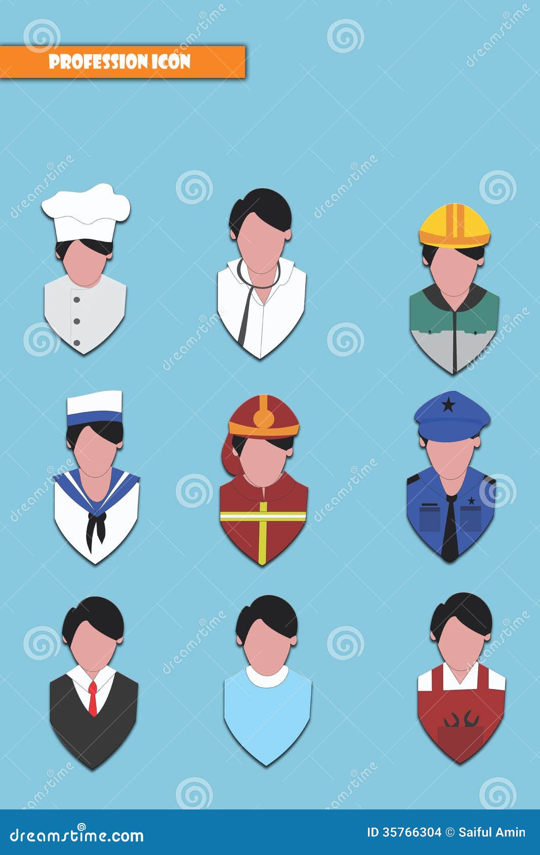 Profession icon stock illustration. Illustration of mechanic - 35766304