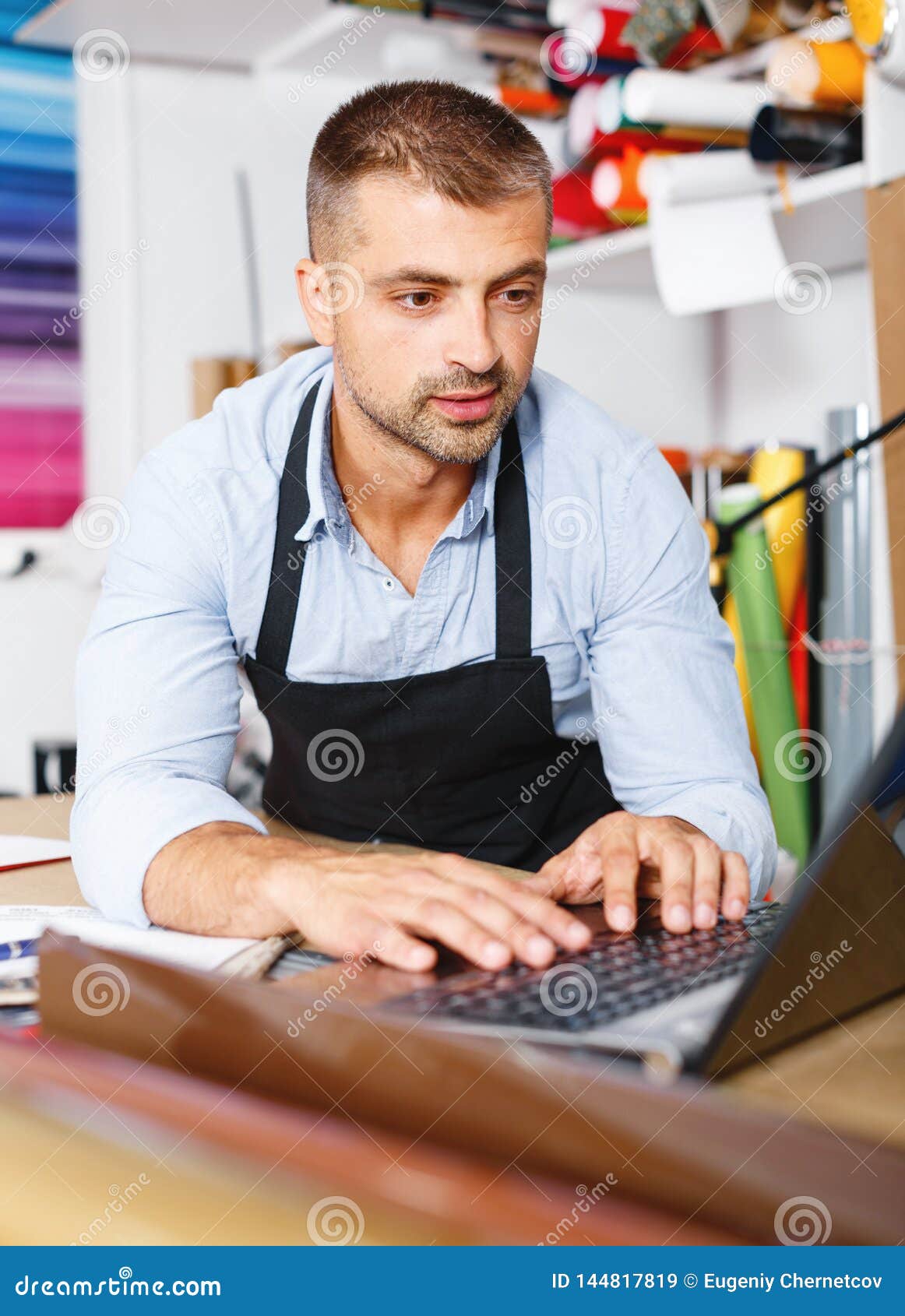Profession,job,people,workman in Special Clothes with Paper Stock Image ...