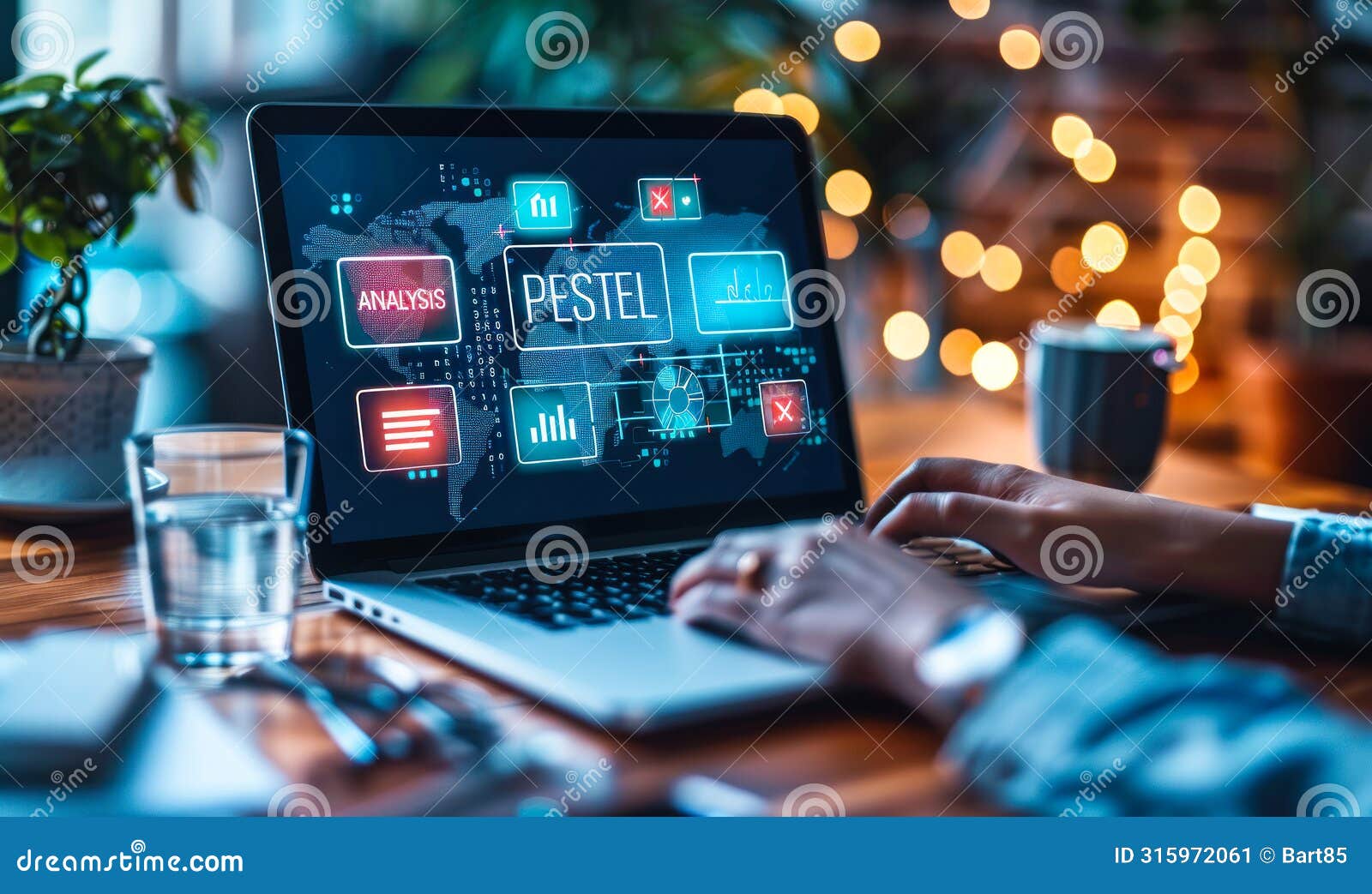 Professional Analyst Uses Software Tools & Data Visualizations To ...