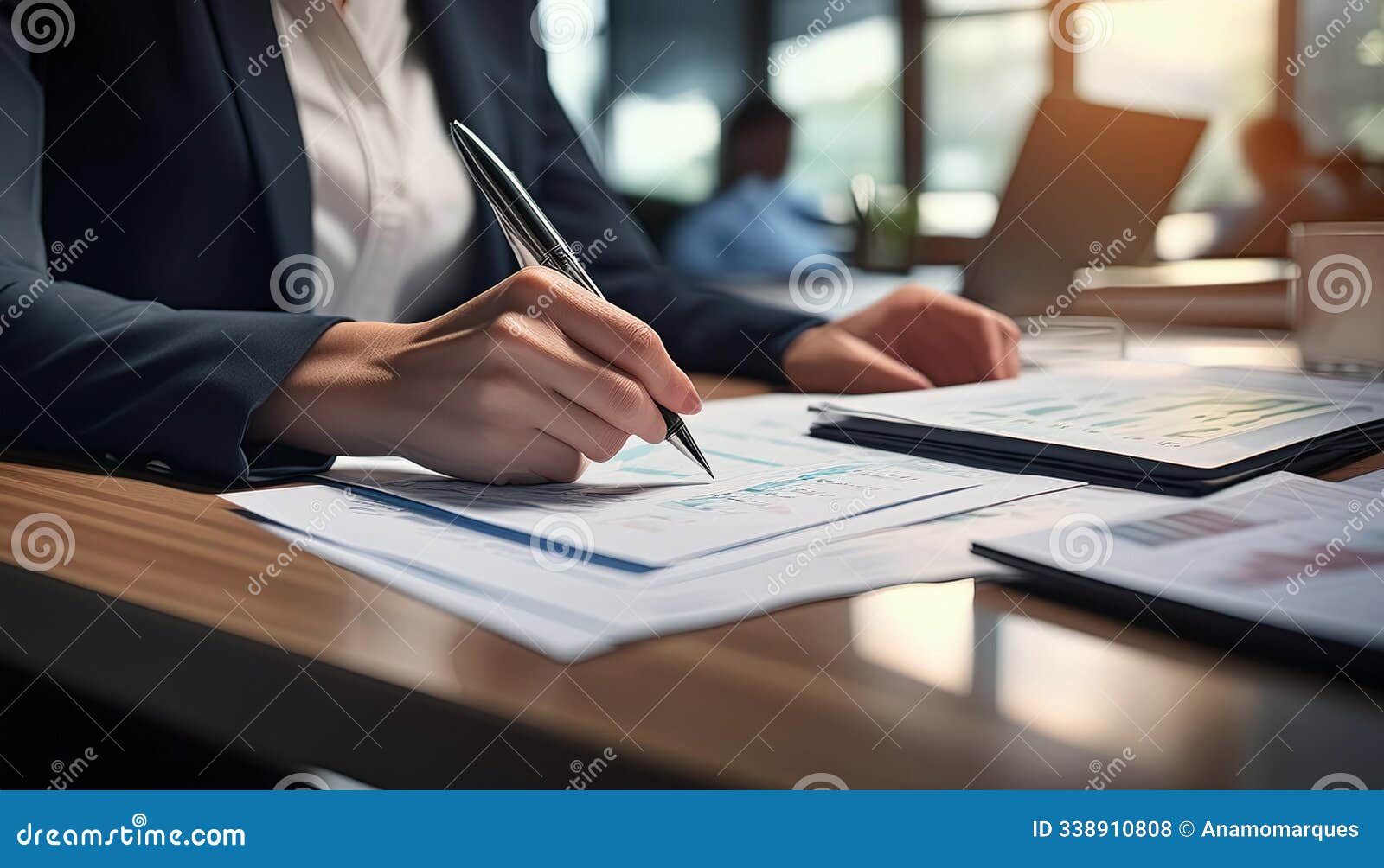 A Professional Analyzing Data Charts with a Pen in Hand. Generative AI ... A Professional Analyzing Data Charts with a Pen in Hand. Generative AI ...