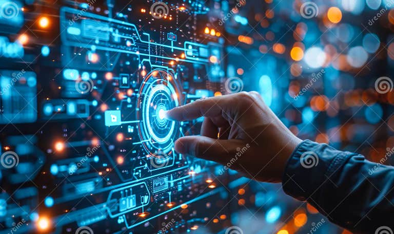 Professional Analyzing MarTech Solutions with a Digital Interface ...