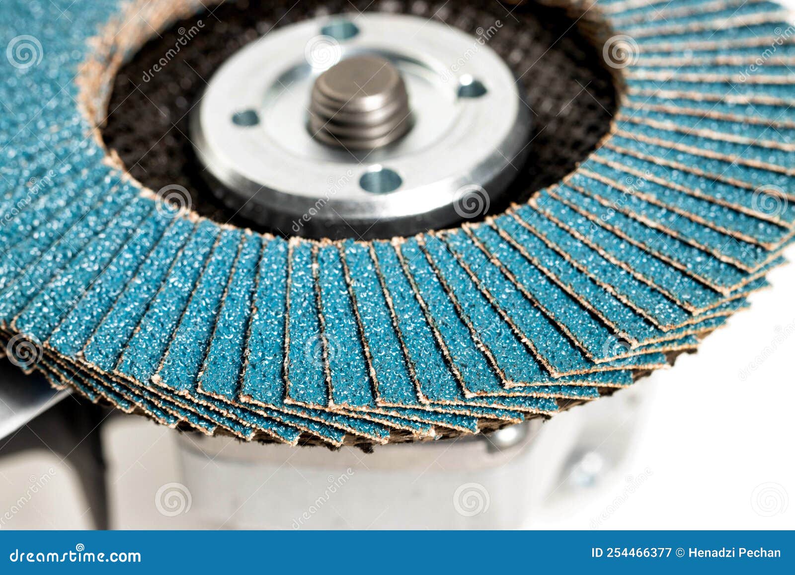 Professional Angle Grinder with Flap Wheel for Processing Wooden ...