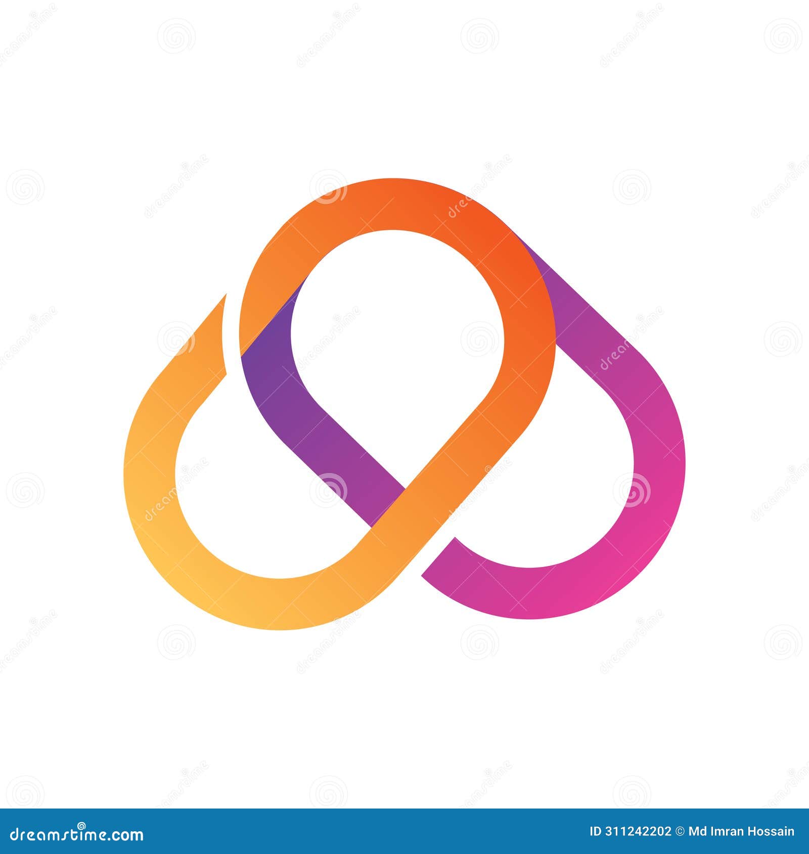 App Iconic Letter a Logo Design Stock Vector - Illustration of nature ...