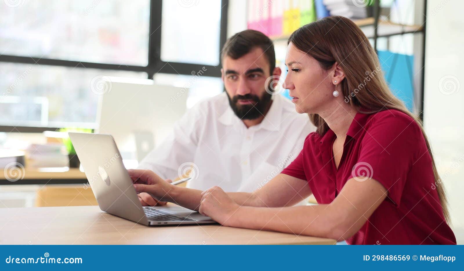 Professional Arabic Teacher Manager or Mentor Helping New Employee and ...