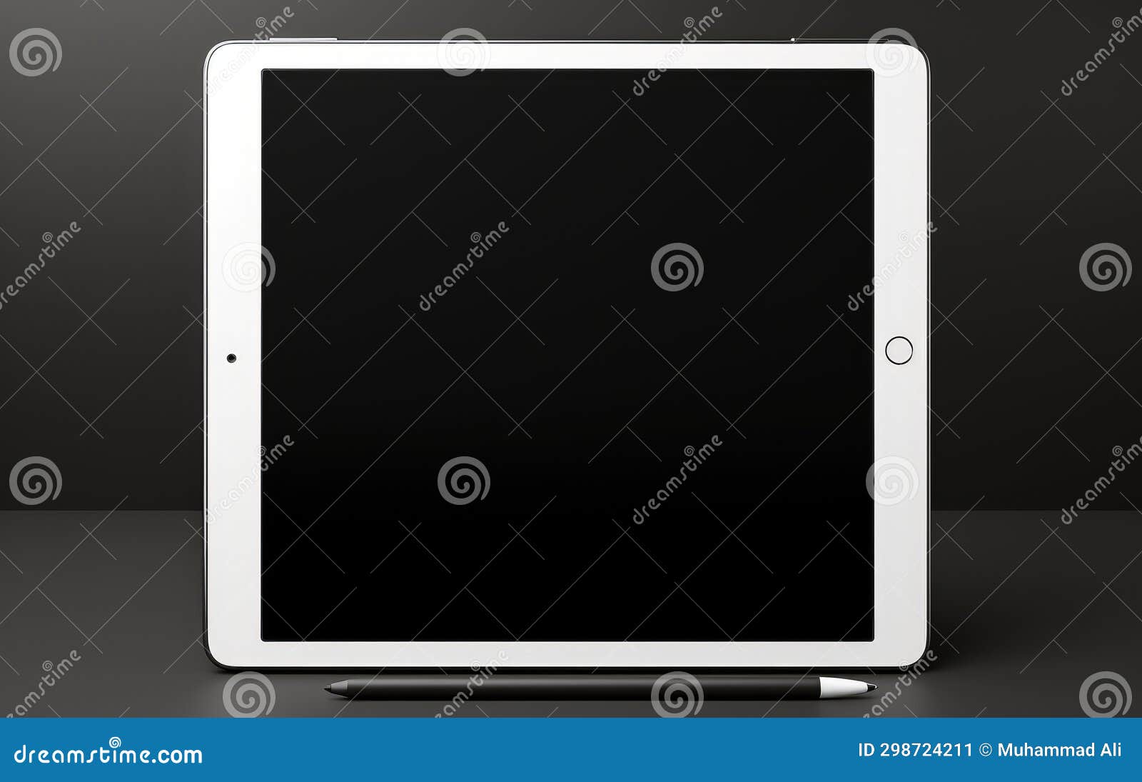 Professional Art Pad on White Background Stock Image - Image of montage ...
