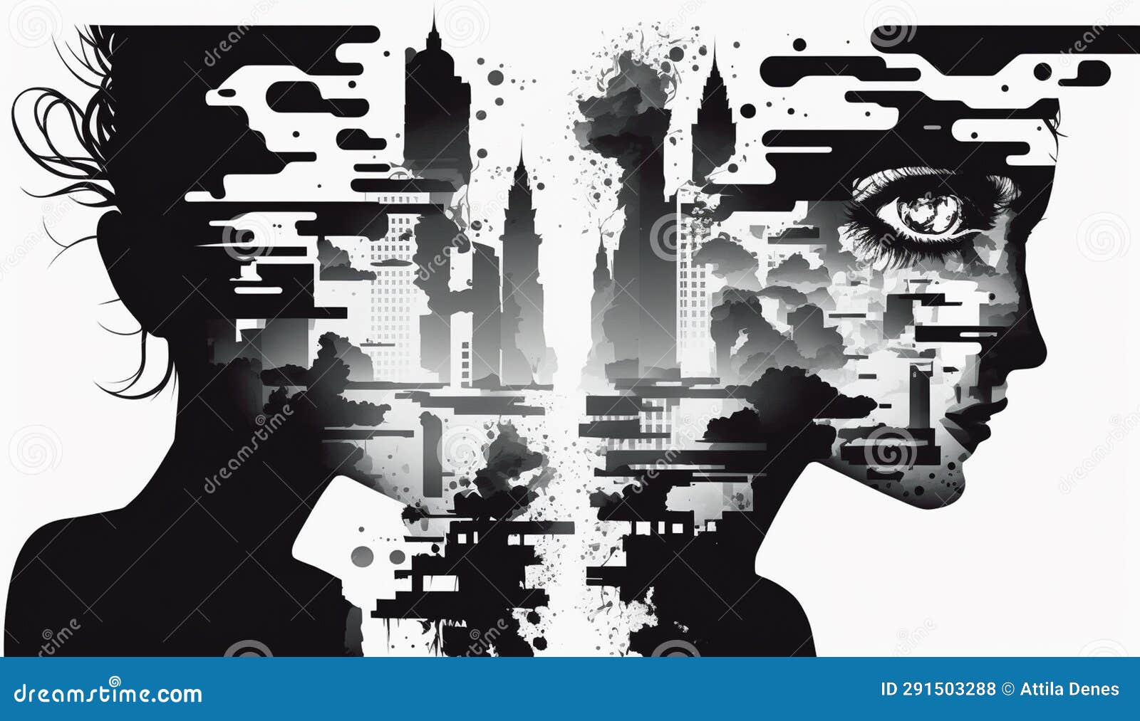 Hypnotical Power of Unique Perspective, Mindblowing Ai Illustration ...