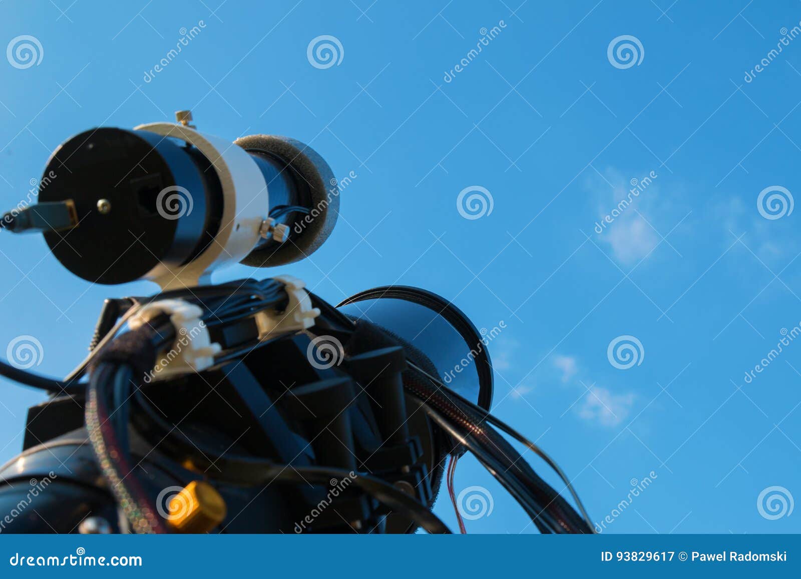 Professional Astrophotography Setup Equipped With DSLR Camera ...